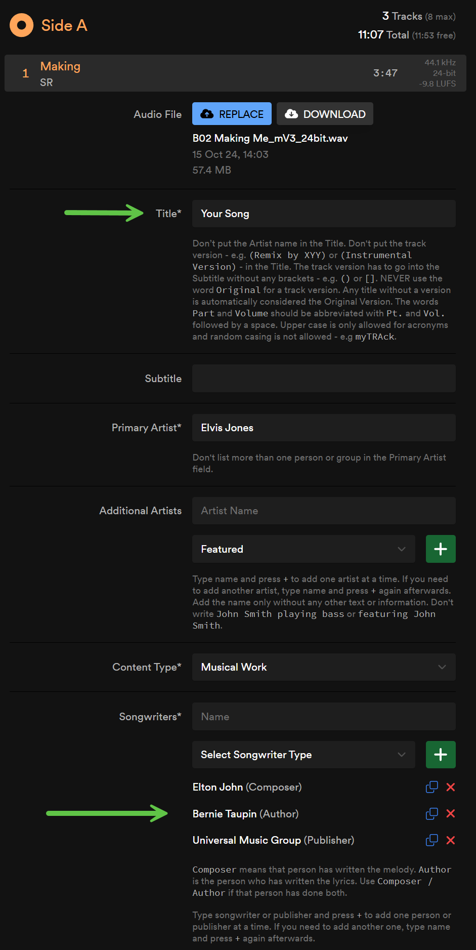 Can I use cover versions on my Releases? – elasticStage